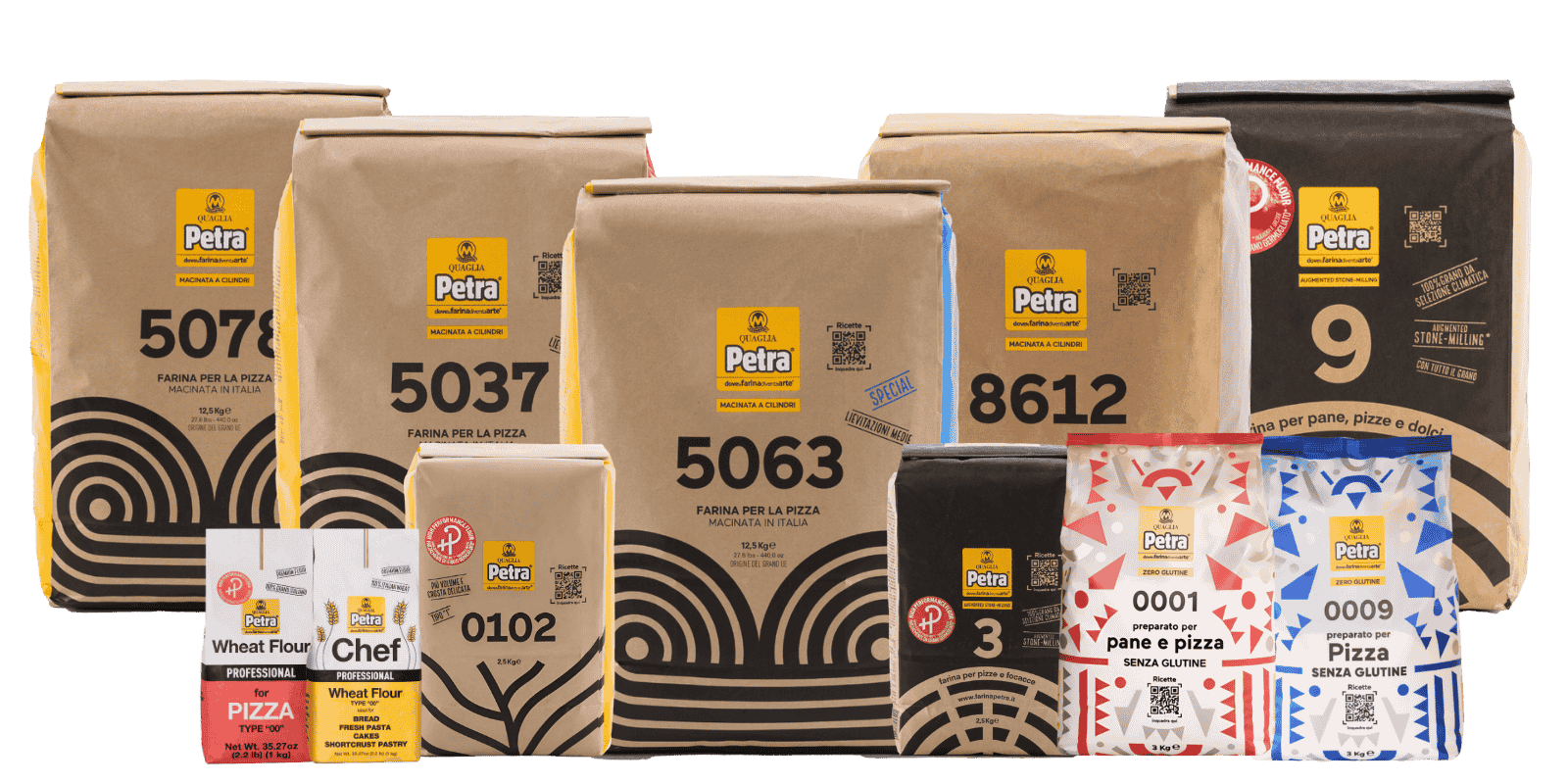 Petra Flour Collection – Stone‑Ground, Tipo 1 & Specialty Flours ...