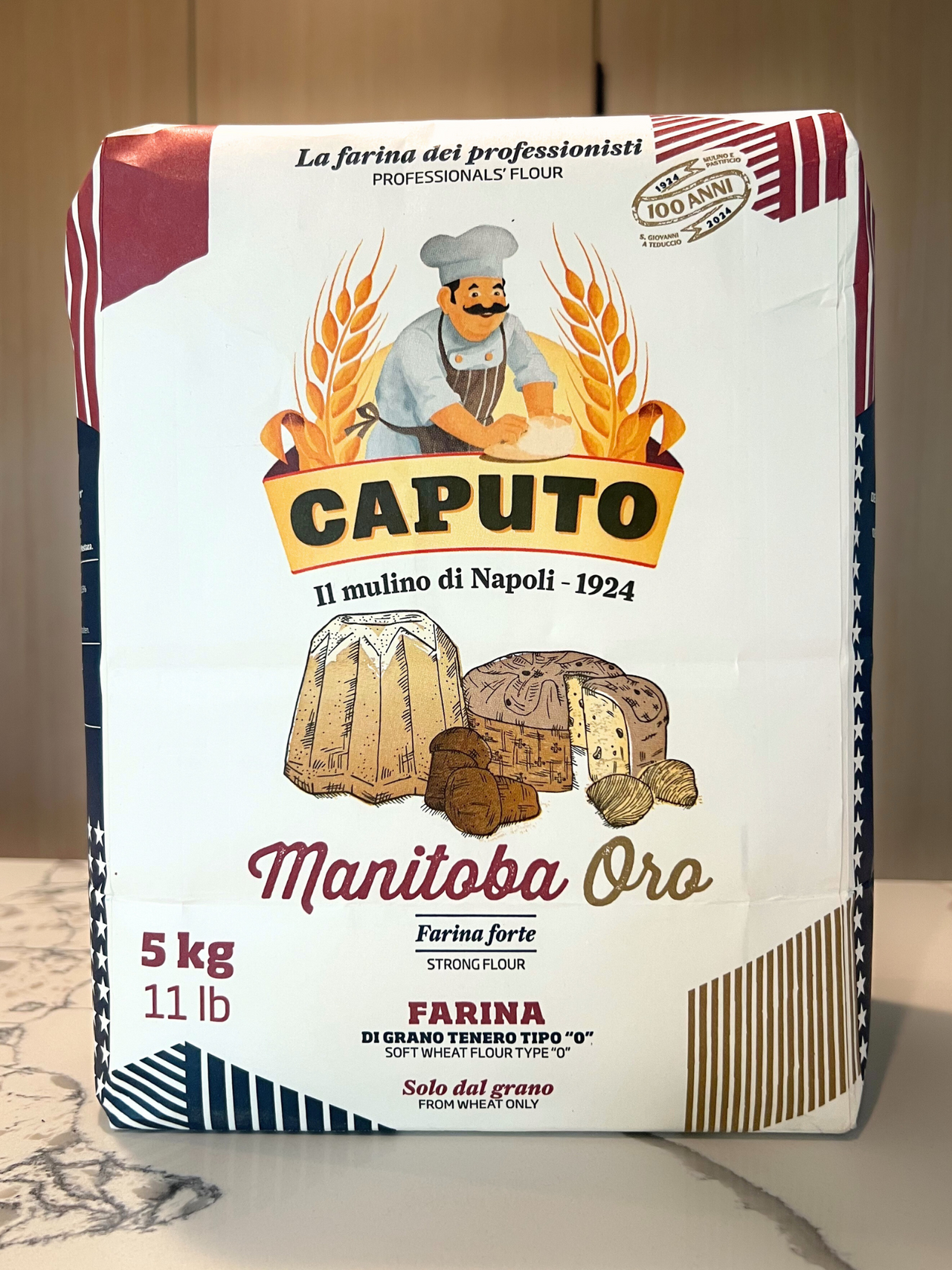 Caputo Manitoba Oro Tipo 0 Flour (5kg / 11lbs) – BrickOvenBaker