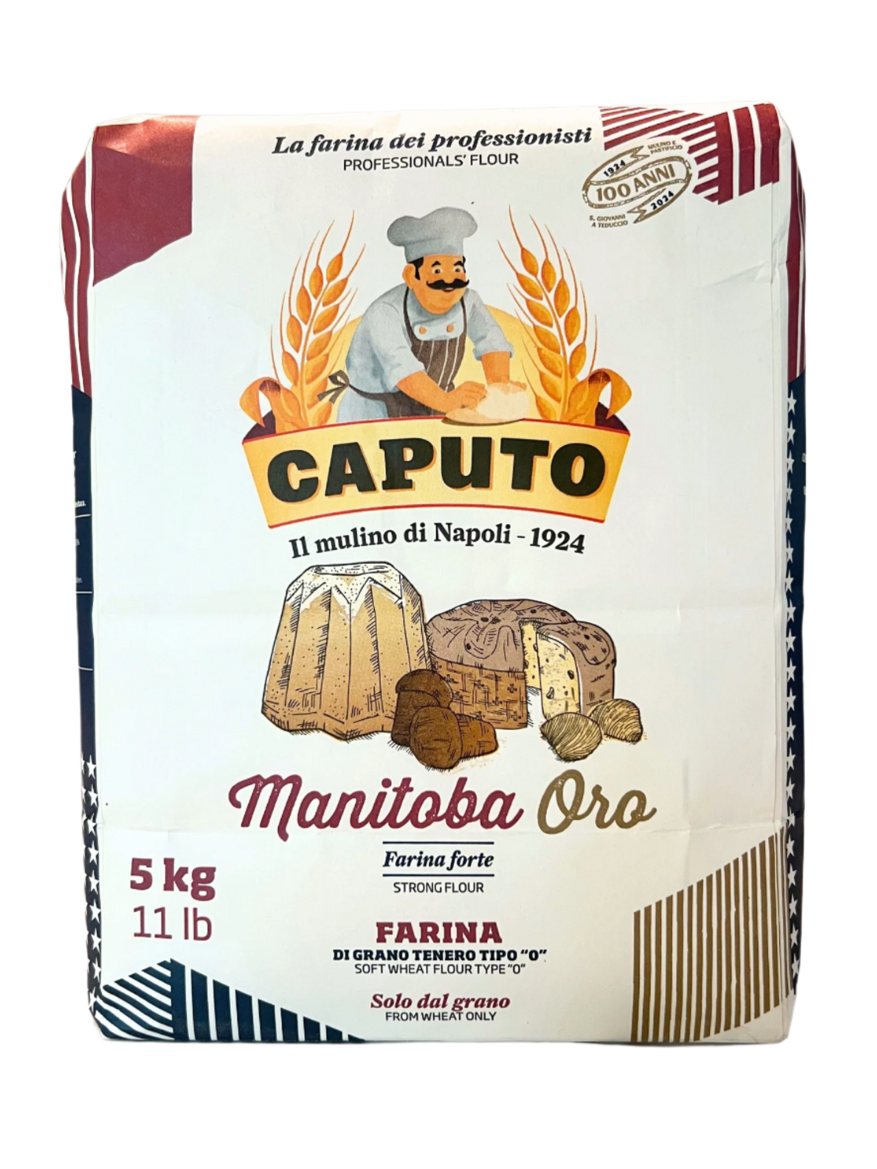 Caputo Manitoba Oro Tipo 0 Flour (5kg / 11lbs) – BrickOvenBaker