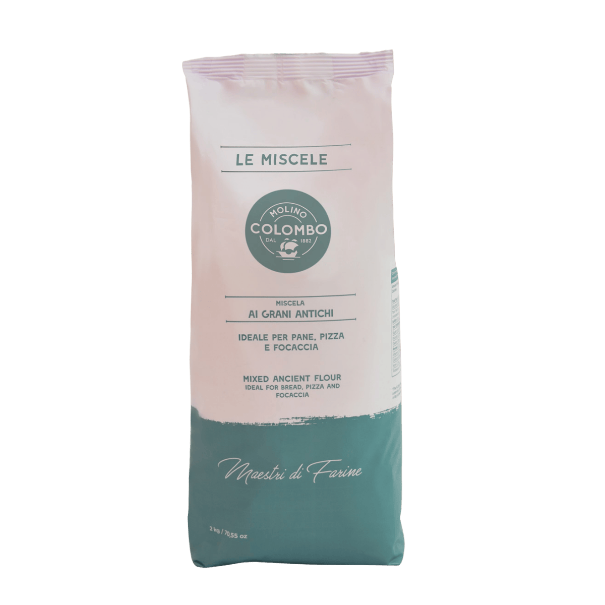 Molino Colombo Miscela ai Grani Antichi – Ancient Grains Blend (2kg/4 ...