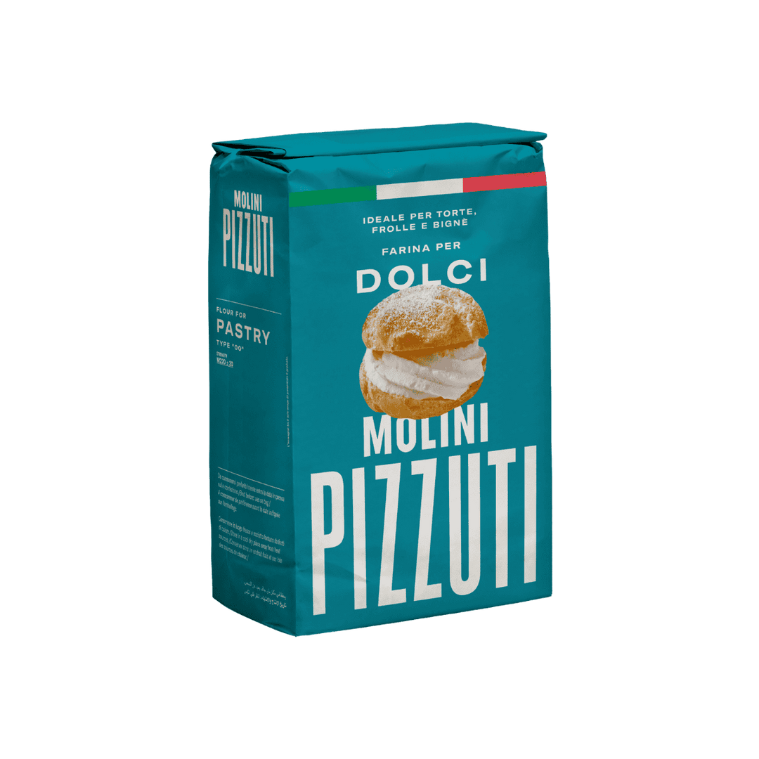 Molini Pizzuti Tipo 00 Flour for Pastry, Cookies & Cakes (1kg/2.2lbs ...