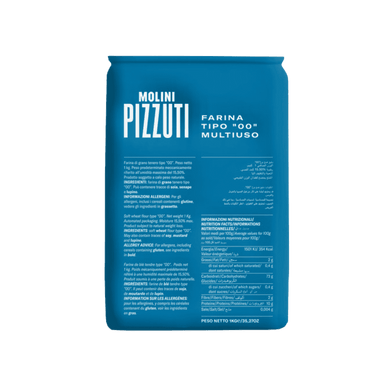 Molini Pizzuti Tipo 00 All Purpose Flour (1kg/2.2lbs) – BrickOvenBaker